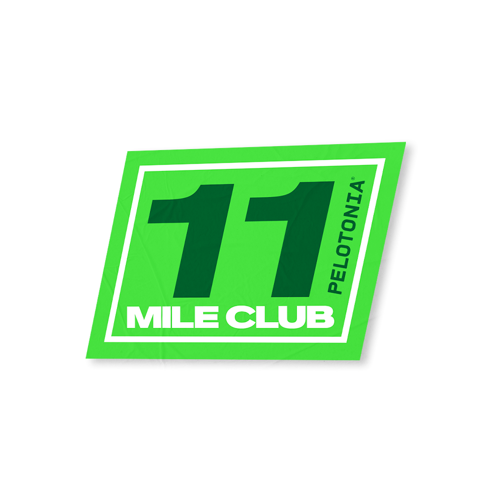 Pelotonia Mile Club Sticker